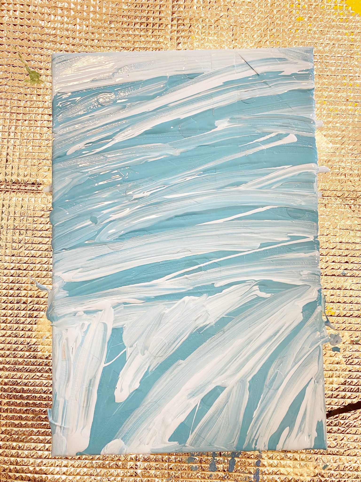 DIY Geometric Canvas Art – IndonesiaMontessori.Com